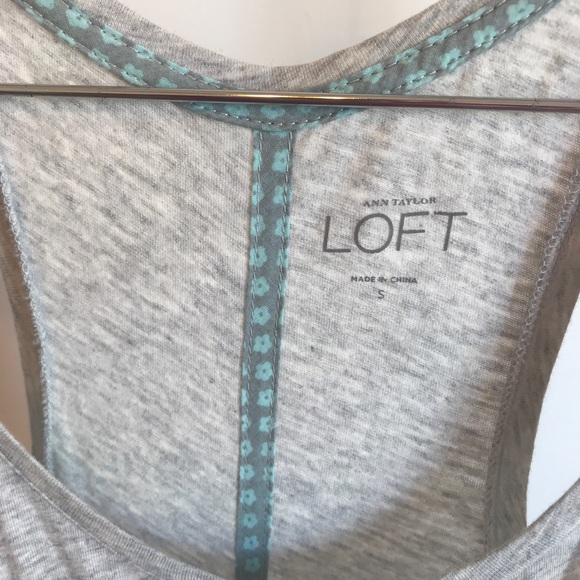 LOFT | Dresses | Loft Long Maxi Dress Grey Striped Tie Waist S | Poshmark